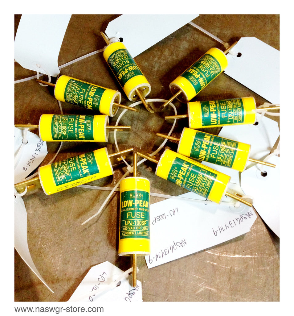 LPJ-100SP , Copper Bussman LPJ-100SP Fuses , 100 amp LPJ100SP 600vAC ...