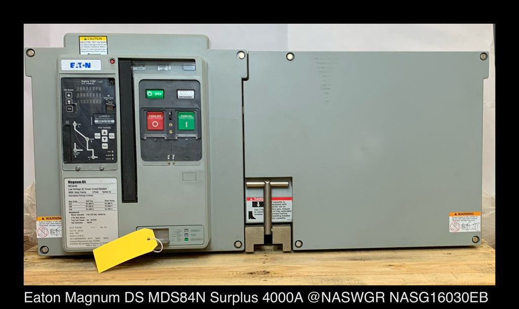 Eaton Magnum DS MDS84N Circuit Breaker (E/O,D/O) - 4000 Amp — North ...