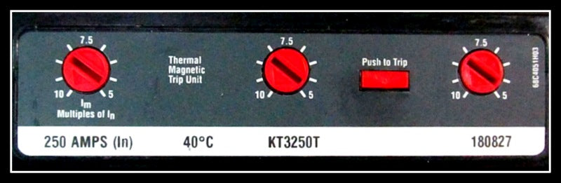 Eaton KT3250T Thermal Magnetic Trip Unit - 250 Amp — North American ...