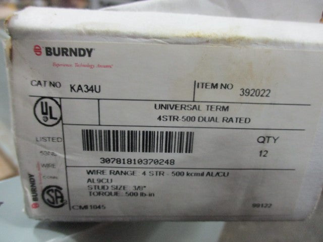 KA34U - Burndy - Lug — North American Switchgear Store
