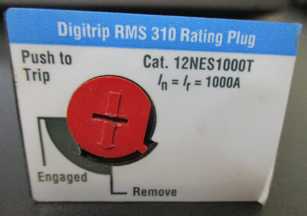12NES1000T - Digitrip RMS 310 Rating Plug — North American Switchgear Store