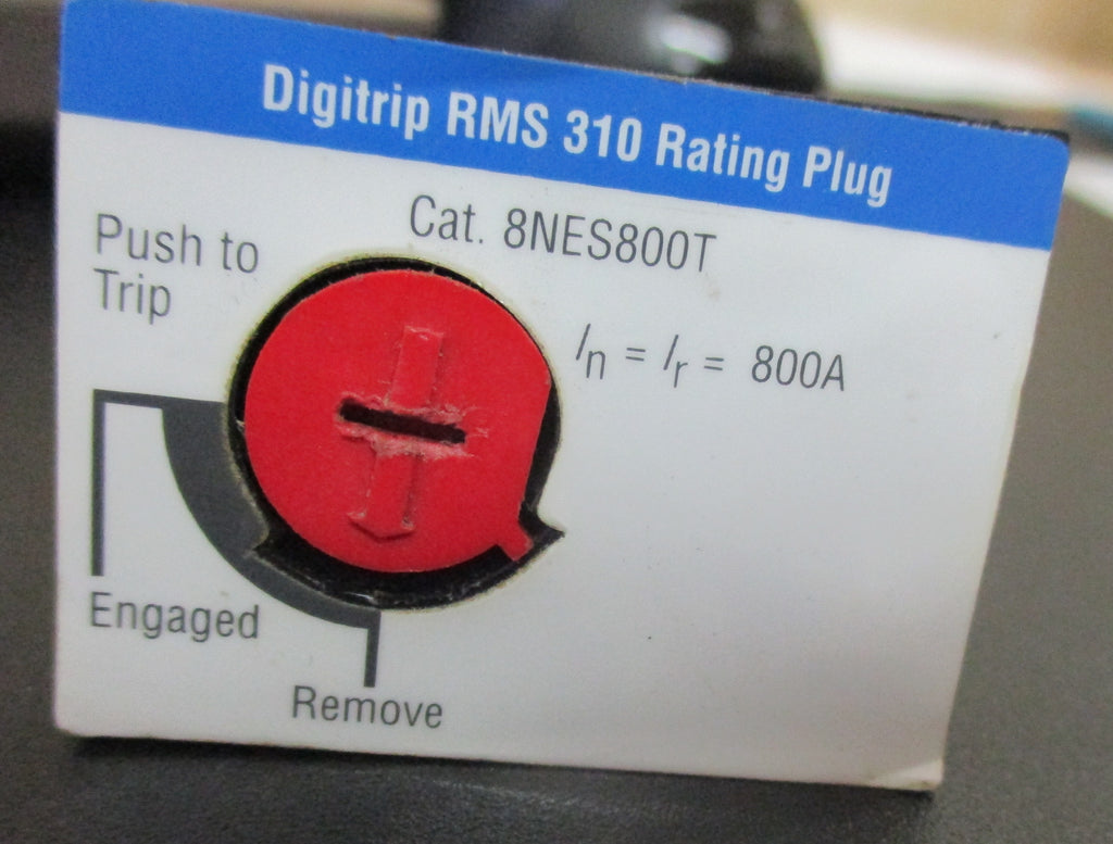 8NES800T - Digitrip RMS 310 Rating Plug — North American Switchgear Store