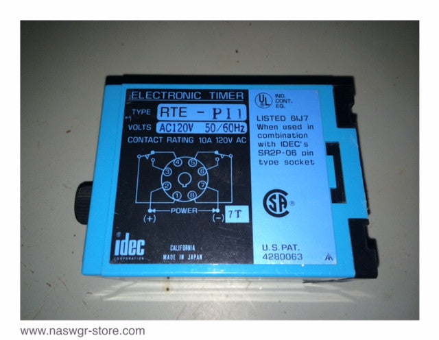 IDEC RTE-P11 Electronic Timer — North American Switchgear Store