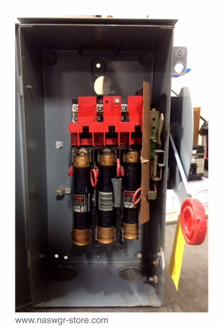 Cutler Hammer DH362FRK Heavy Duty Safety Switch - 60A/600V/3P/N3R ...