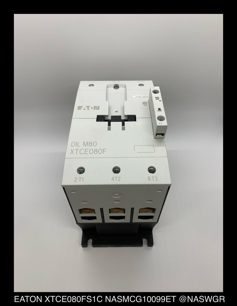 Eaton XTCE080FS1C XT IEC Contactor - Style#: 3-1820-083B- Surplus ...
