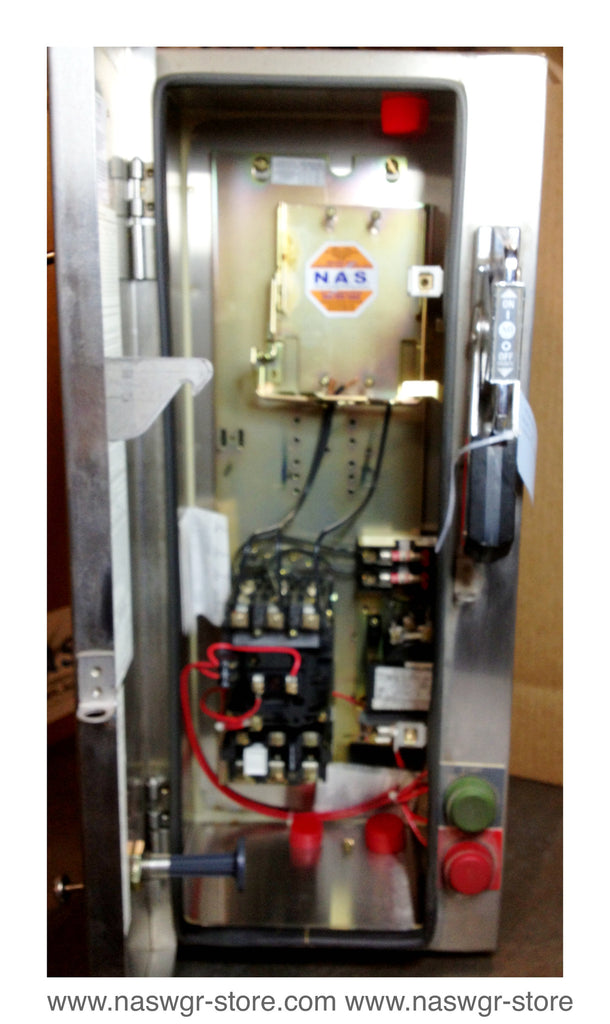 Allen Bradley Size 0 Combination Starter, Stainless Steel , 509-A0D ...