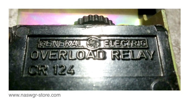 GE CR124 Overload Relay — North American Switchgear Store