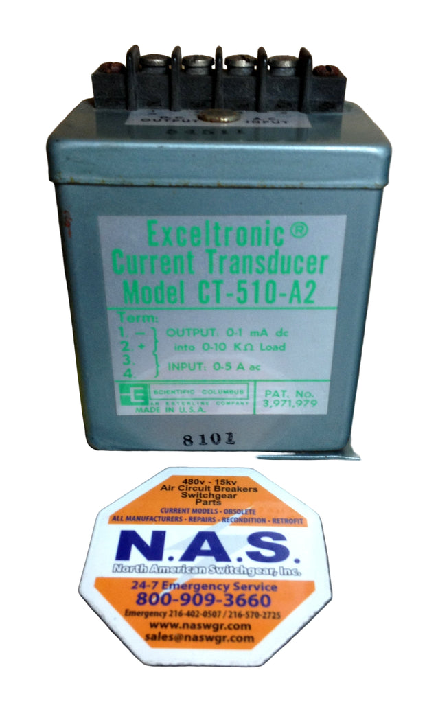 CT-510-A2 , Scientific Columbus Exceltronic Current Transducer , Pat ...