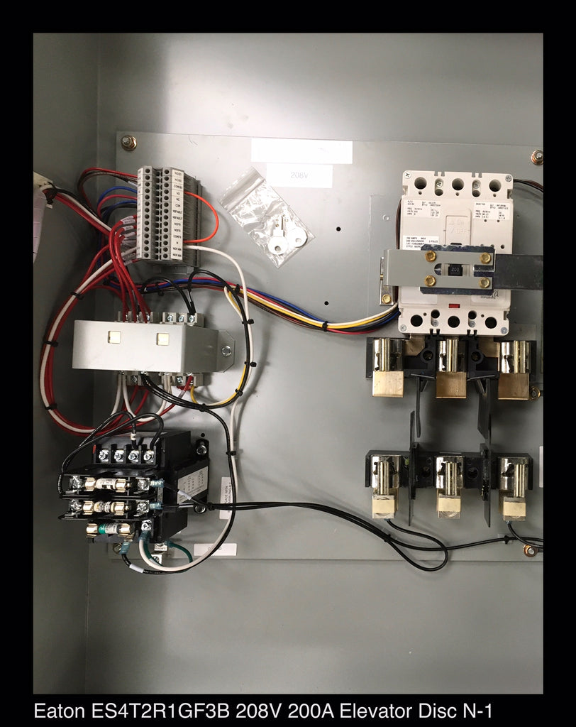 Eaton ES4T2R1GF3B Elevator Control Switch - 200A/208v/N1 - Unused ...