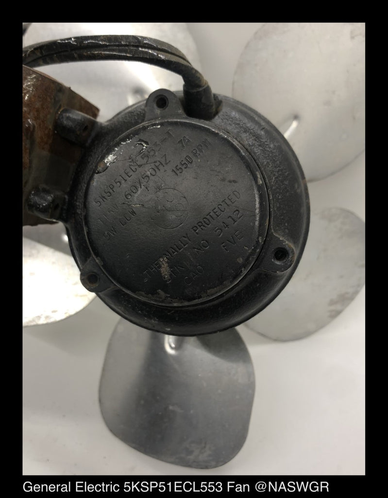 5KSP51ECL553-T General Electric Motor with Fan Blades — North American ...