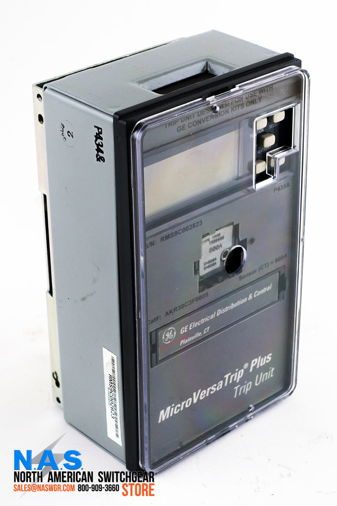 GE MicroVersaTrip Plus ~ AKR30C3F0805 — North American Switchgear Store