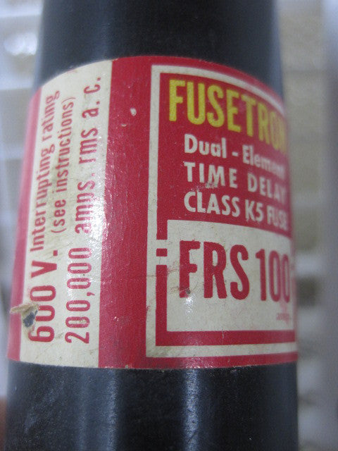 FRS100 , Bussman Fuse Type: FRS100 — North American Switchgear Store