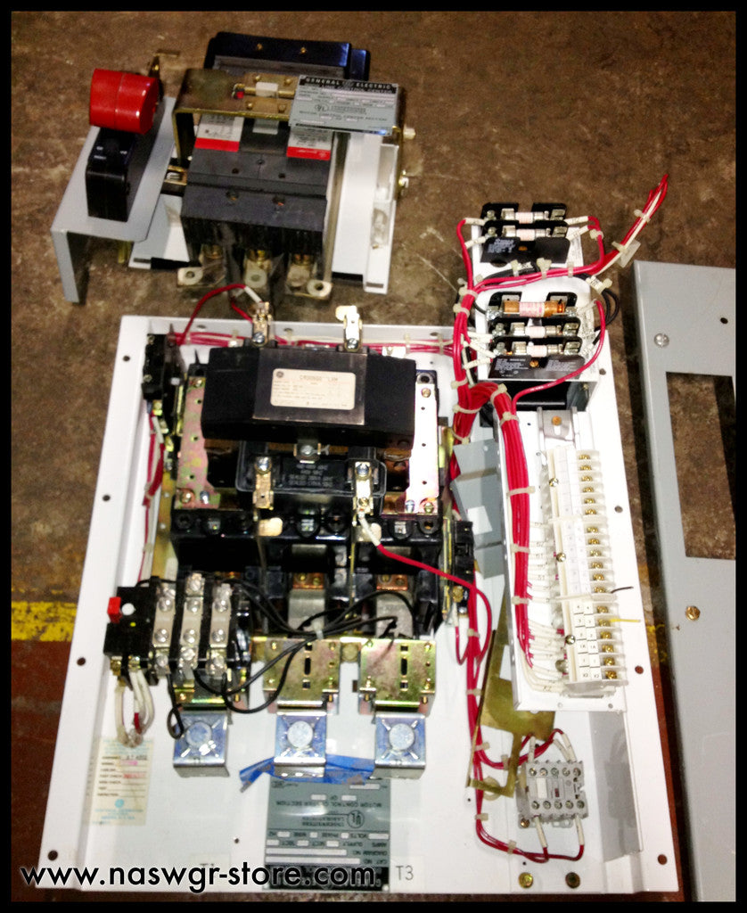 GE 8000 Series Size 5 Combination Starter MCC ~ CR306G0 ***LVH ~ SGLA3 ...