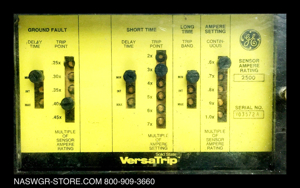 GE PowerBreak THSS7625DG Circuit Breaker (M/O,B/I) - 2500 Amp — North ...