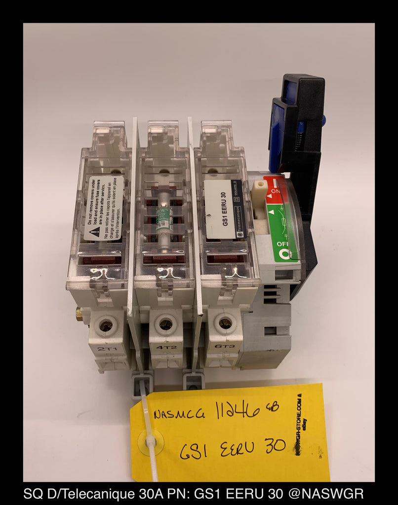 Square D TeSys GS1EERU30 General Purpose Switch - 30 Amp — North ...